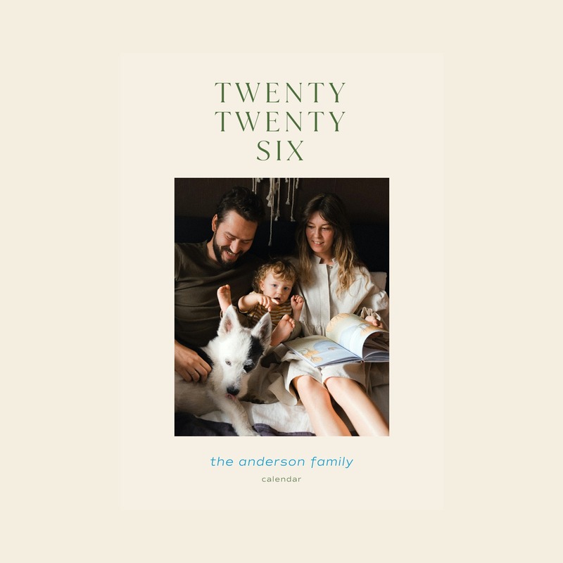 Type | Photo Calendar A4 | Papier