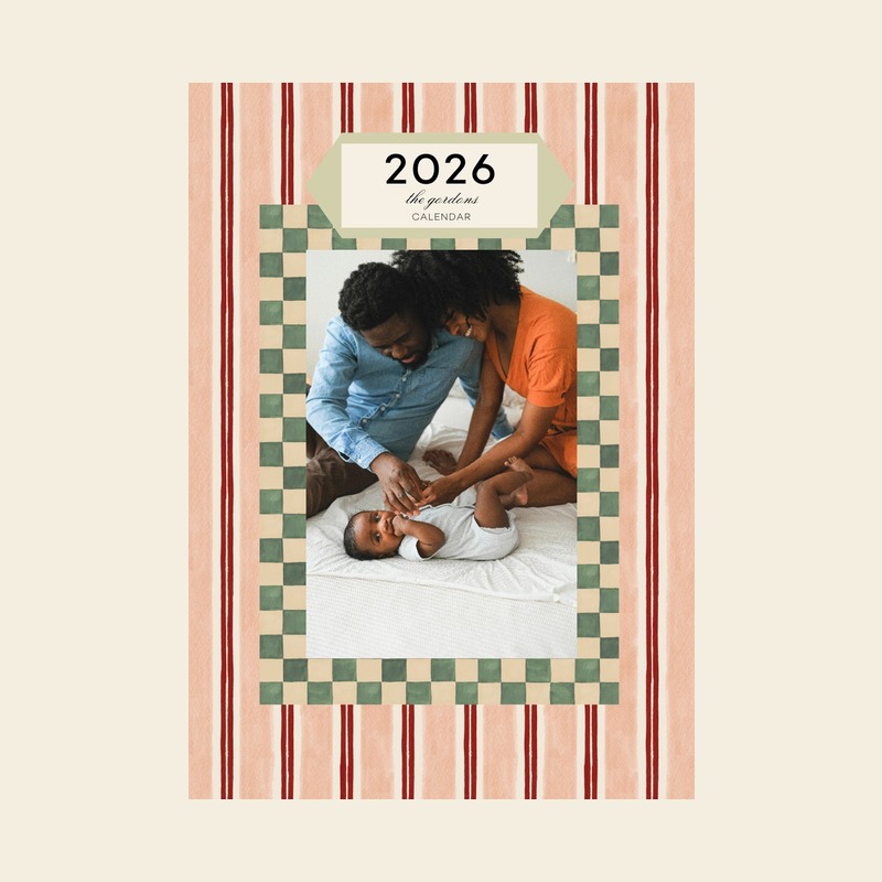 Pattern | Photo Calendar A4 | Papier