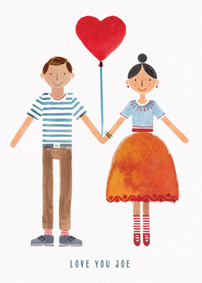 Personalised Romantic Cards | Customise Online - Papier