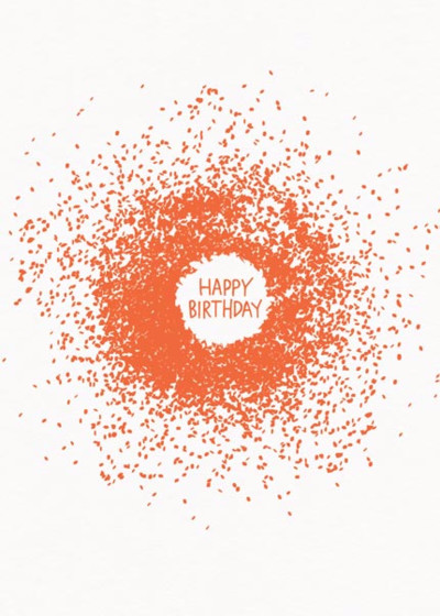 Birthday Explosion | Birthday Card | Papier