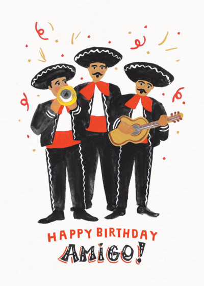 Amigos | Birthday Card | Papier