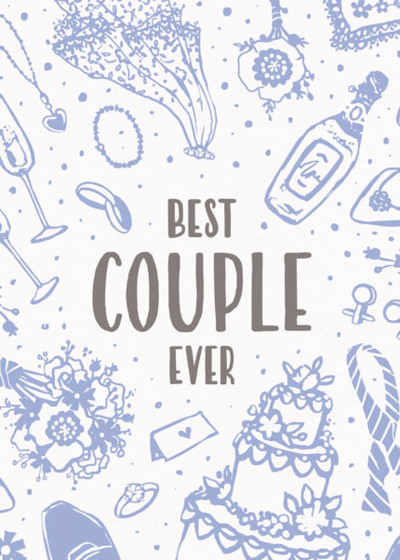 Best Couple Ever | Congratulations Card | Papier