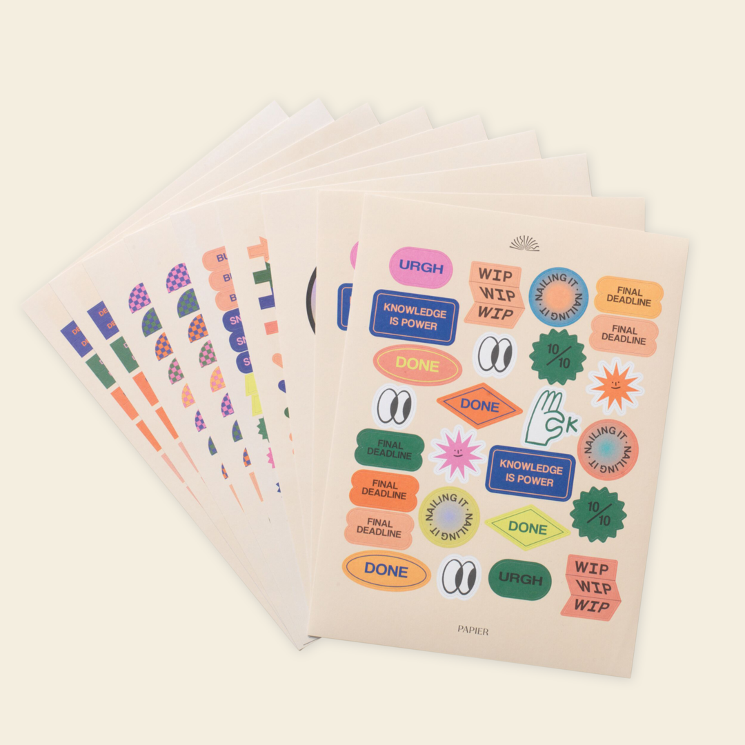 Find the Balance Academic Stickers | Stickers | Papier US