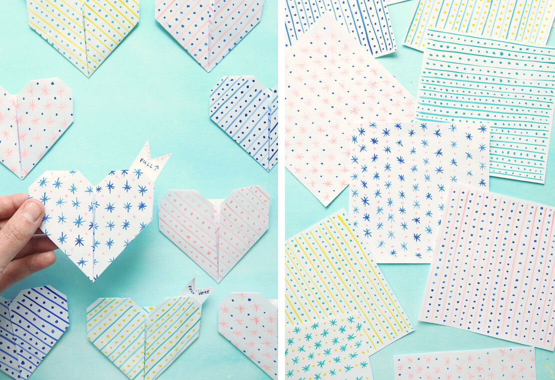 Make & Create: Origami Love Notes | Papier