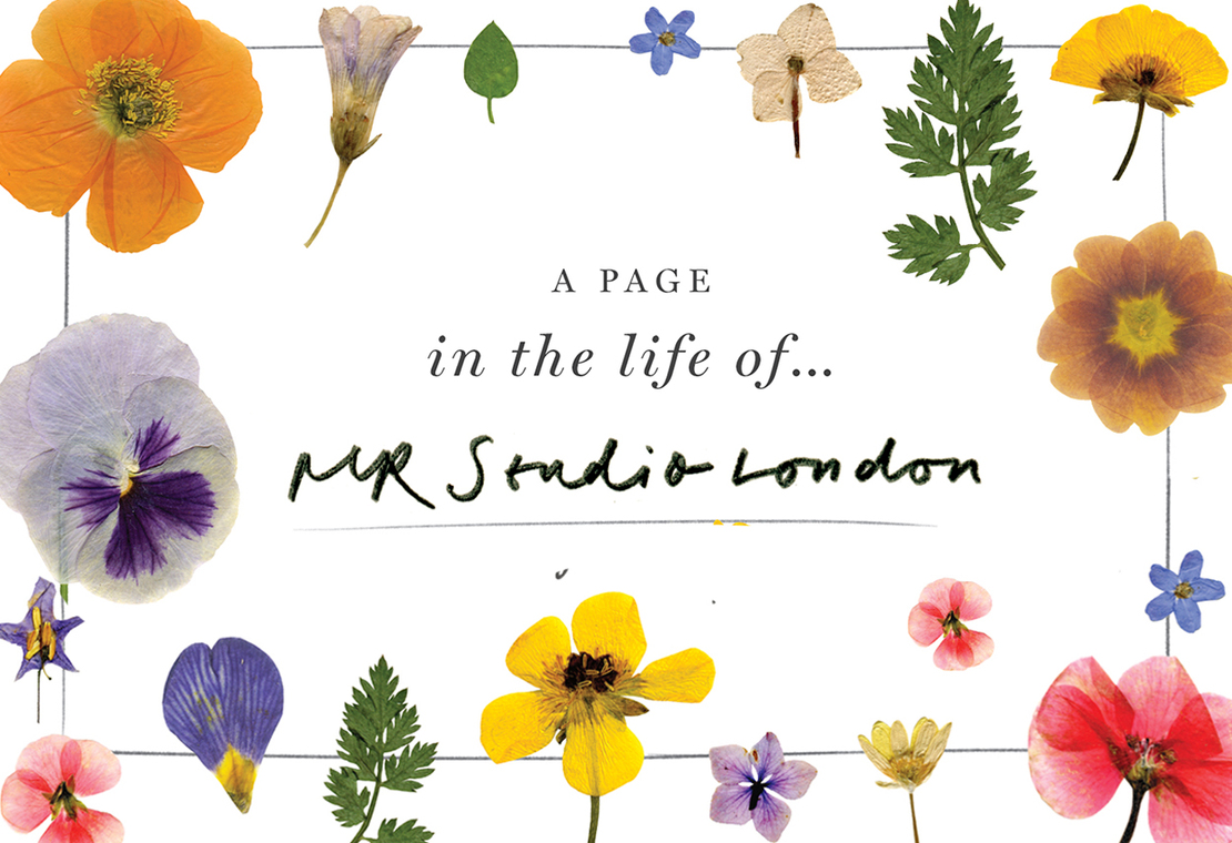 A page in the life of... MR Studio London | Papier US