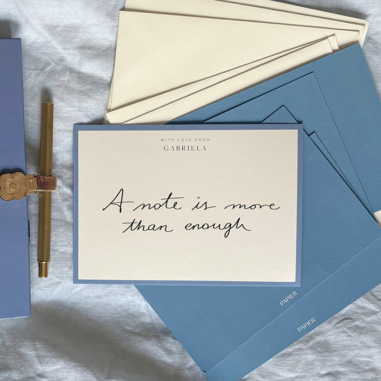 Why I’m writing notes as gifts this season | Papier