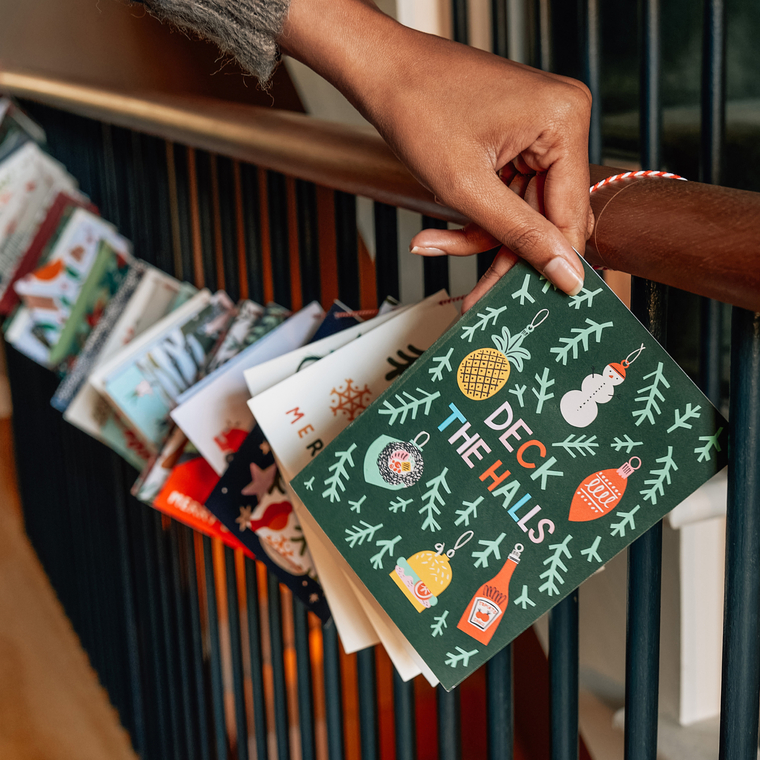 How to display holiday cards at home | Papier US