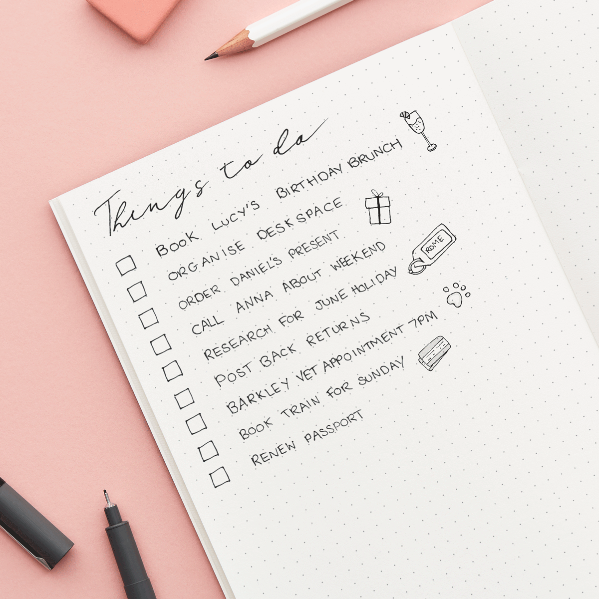 6 Ways To Use A Dotted Notebook Papier 6 Ways To Use A Dotted Notebook Papier