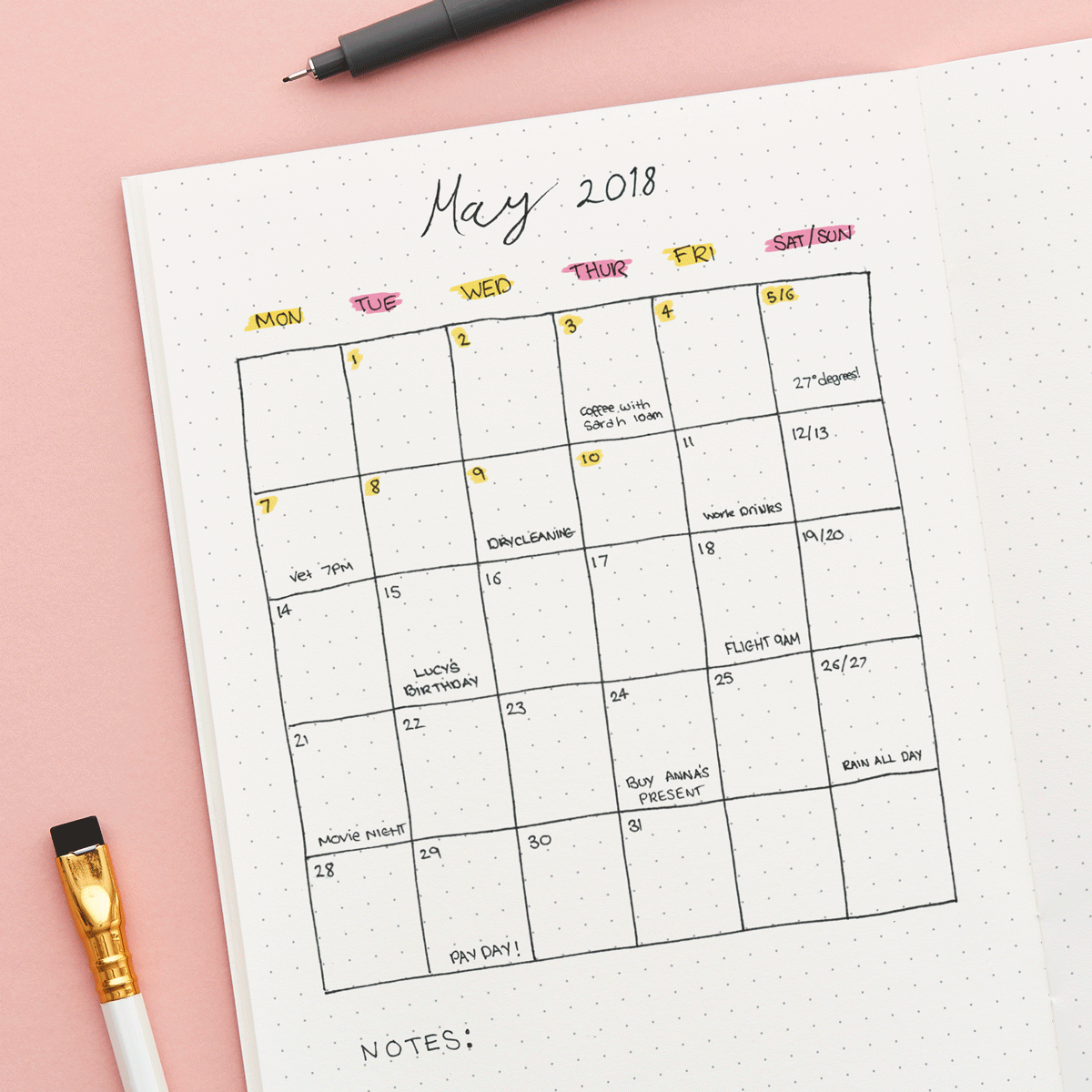 6 Ways To Use A Dotted Notebook Papier US 6 Ways To Use A Dotted Notebook Papier US